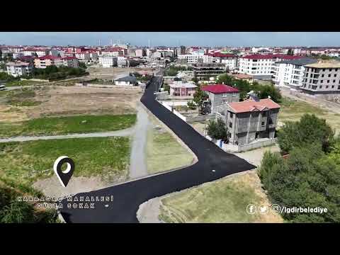 Iğdır’da Yol Çalışmaları Tüm Hızıyla Devam Ediyor.