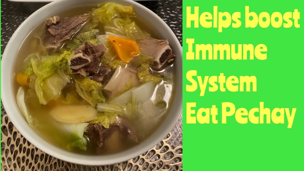 Filipino Beef Soup with Pechay Mukbang - YouTube