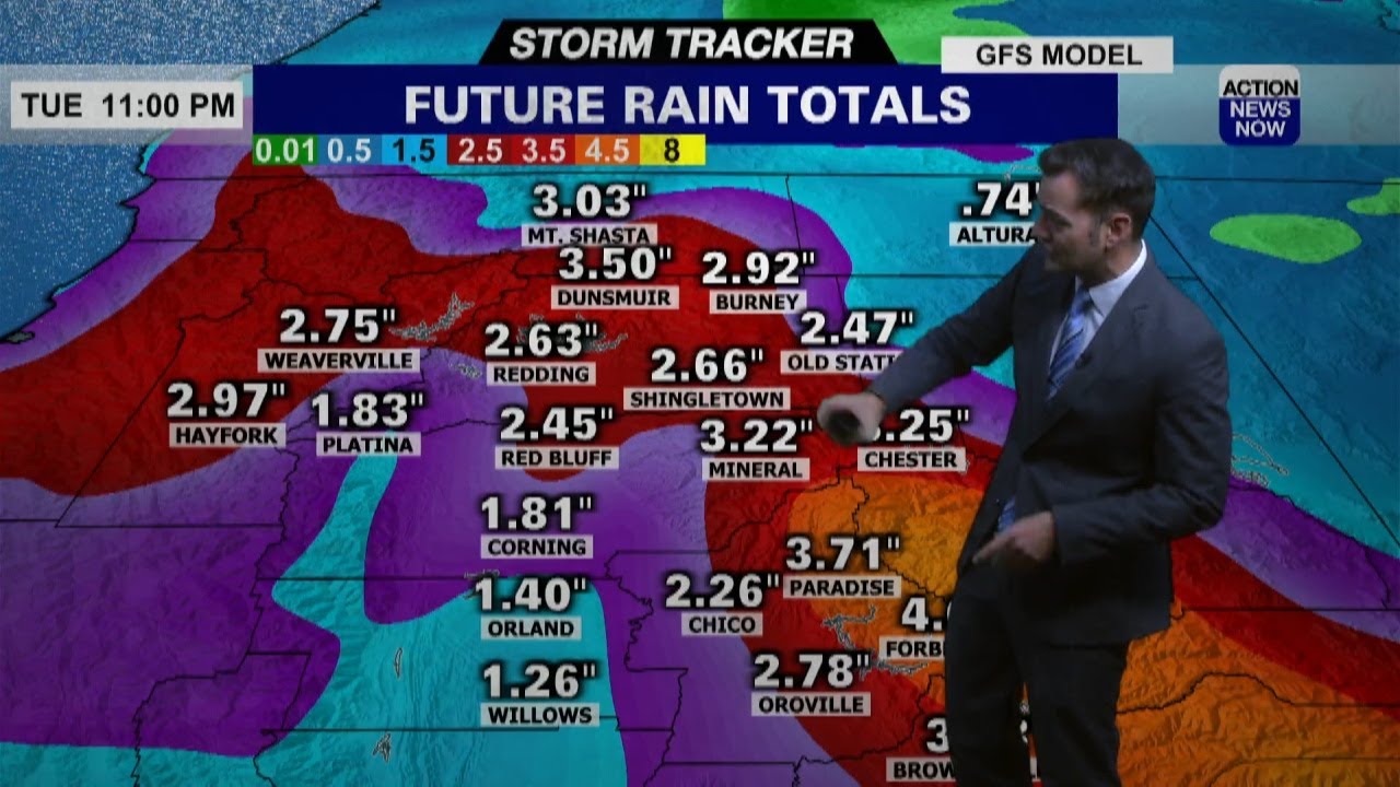 Storm Tracker Forecast: Very wet & windy conditions ahead - YouTube