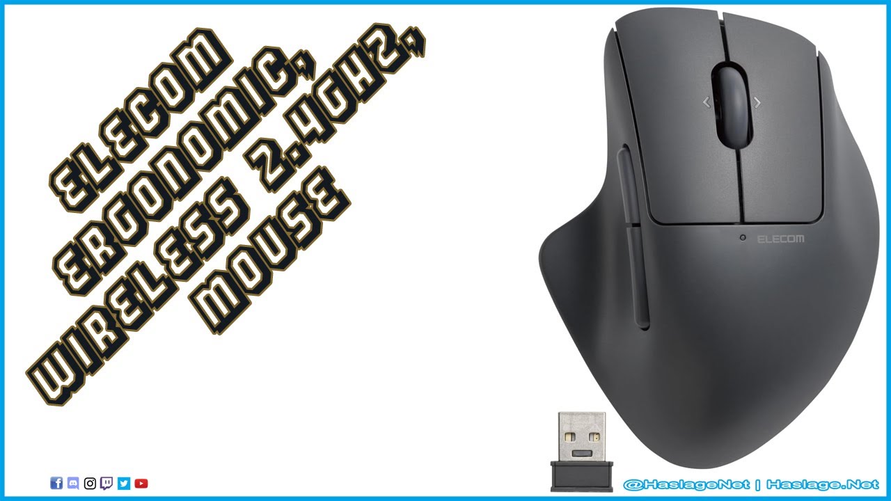 ELECOM Black, Ergonomic, Wireless 2.4Ghz, 2,000 DPI Mouse for Mac ...