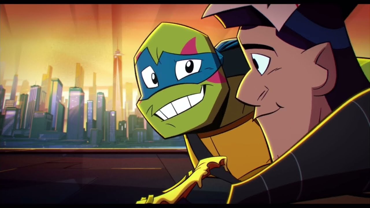 Grabbing a slice - Rise of the Teenage Mutant Ninja Turtles: The Movie ...