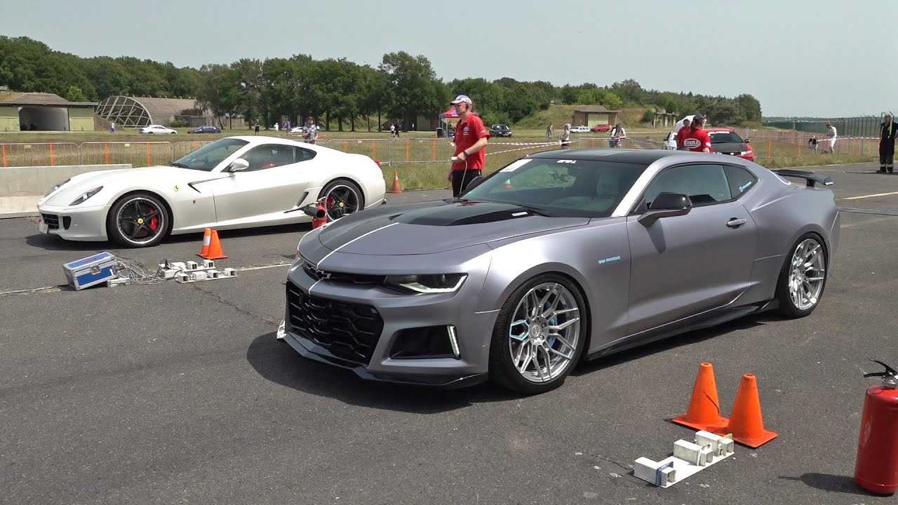 Chevrolet Camaro SS SlyStyle Performance vs Ferrari 599 GTB Fiorano ...
