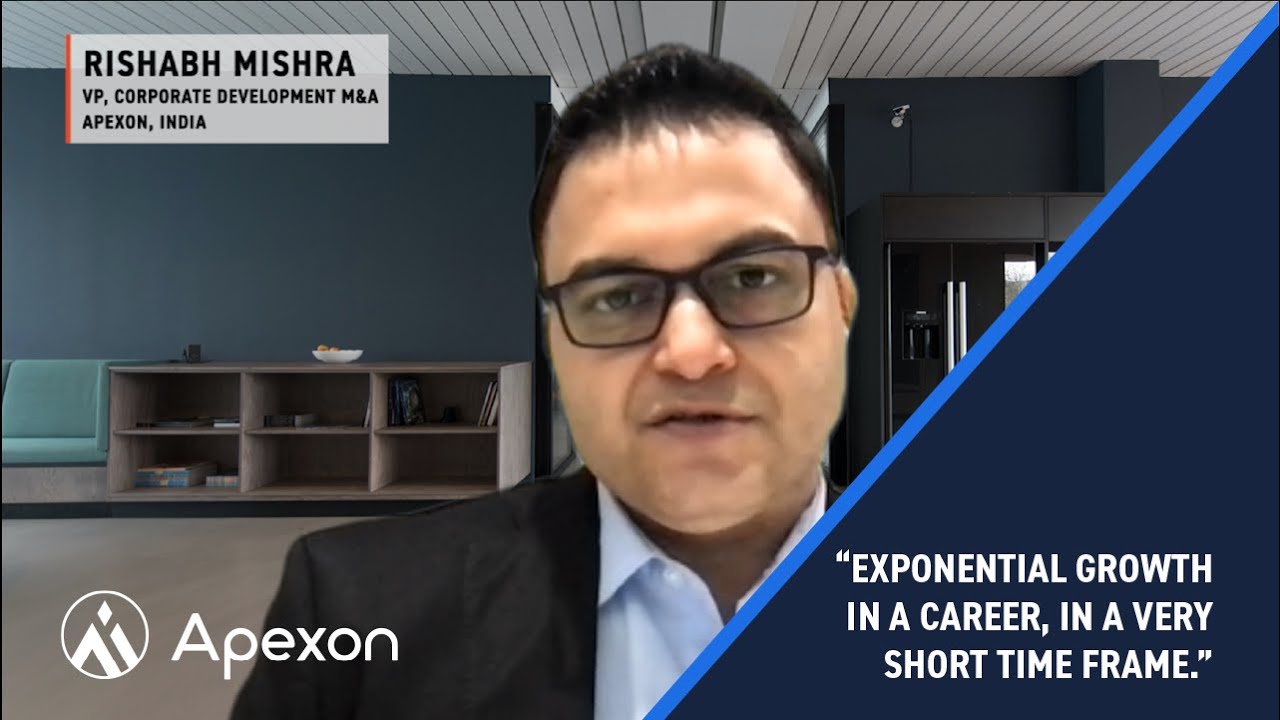 Hear from Our Apexon Employee: Rishabh Mishra, VP & Head of Corporate Development - YouTube