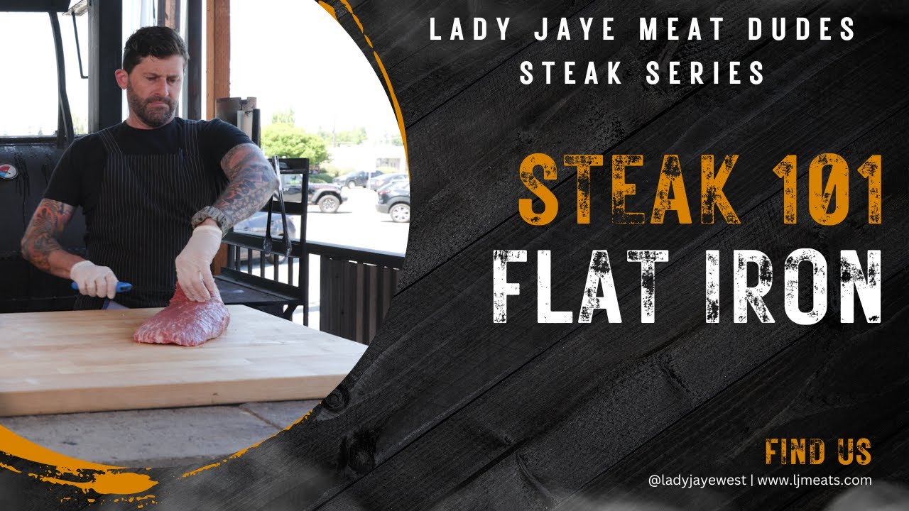 The Flat Iron Steak: Head Butcher processes the Flat Iron - YouTube
