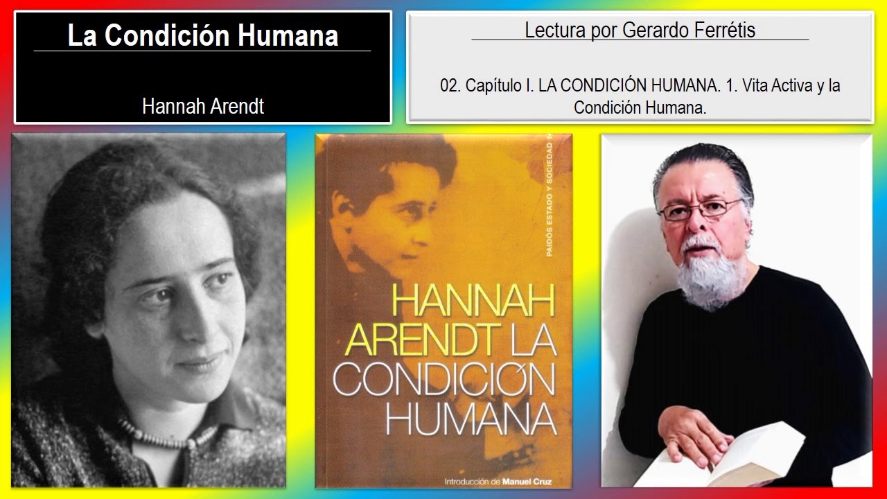 La Condición Humana. 02. Capítulo I. LA CONDICIÓN HUMANA. 1. Vita ...