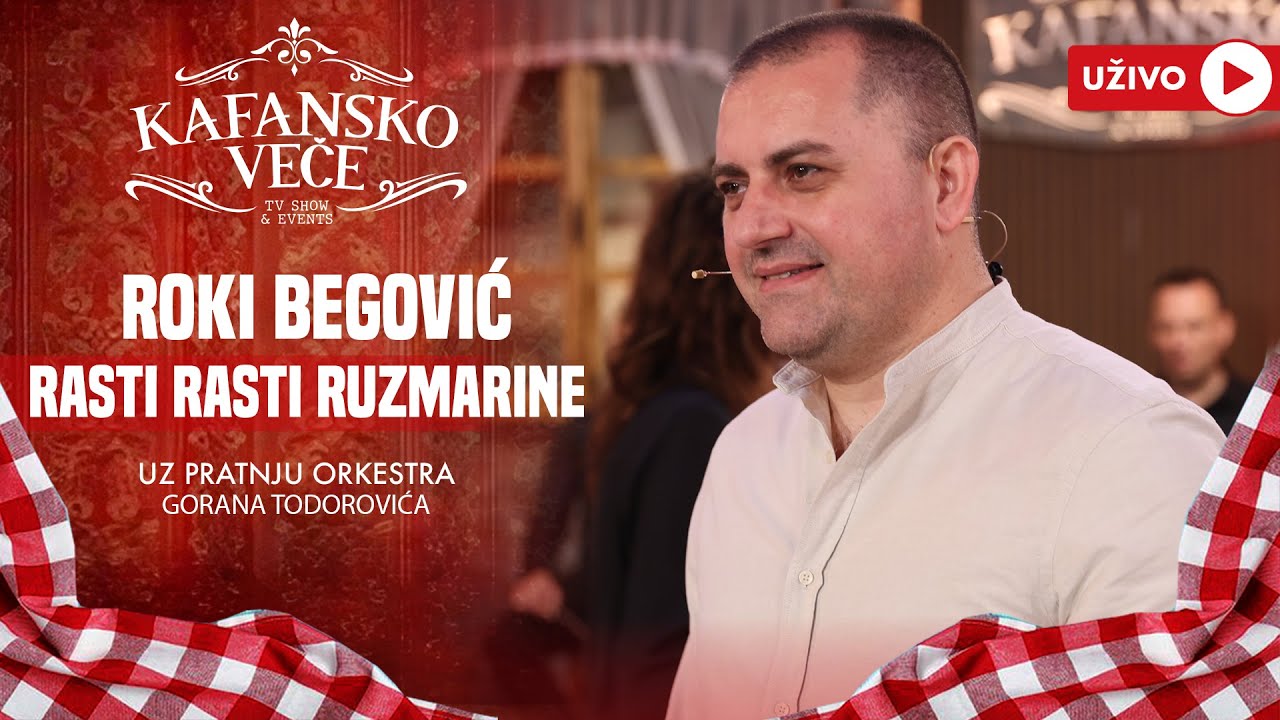 ROKI BEGOVIC - RASTI RASTI RUZMARINE | UZIVO | 2024 (ORK.GORAN ...