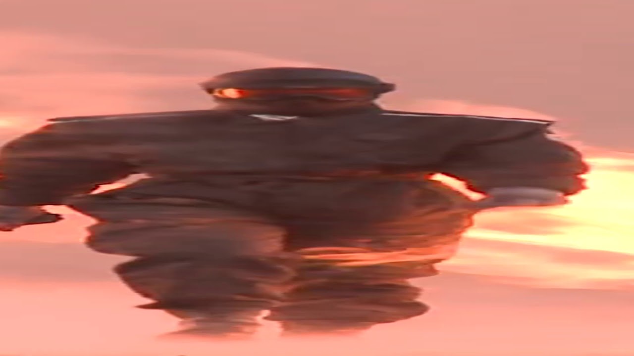 Wide Russian Woman Walking Through Explosions But She's Always In Frame ...