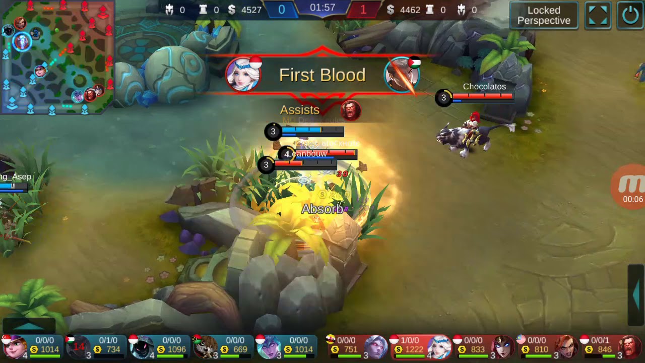 Mobile Legend. How to use Kagura triple kill on first blood - YouTube