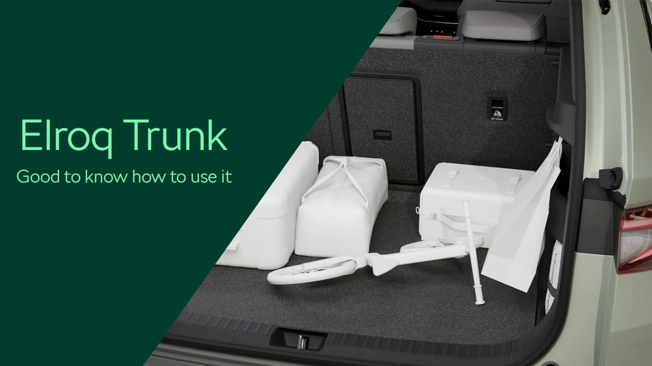 Elroq Trunk: Good to know how to use it - YouTube