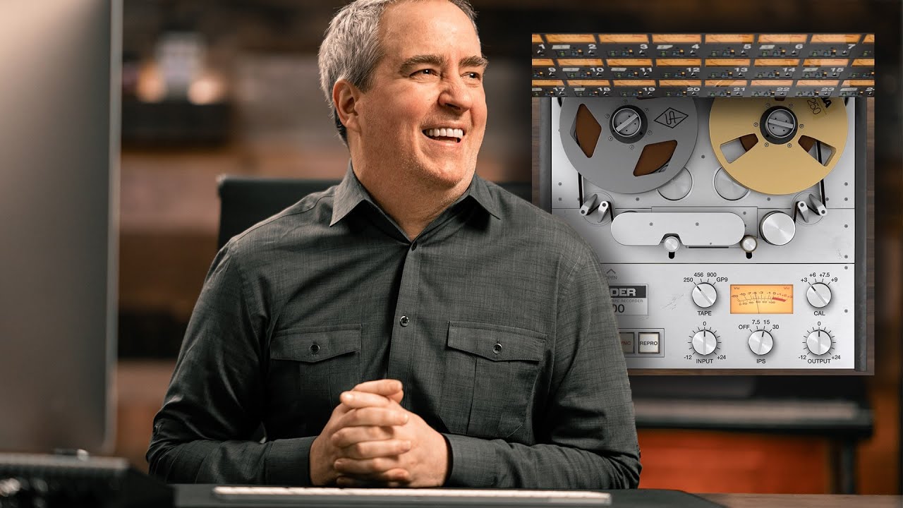 Studer A800 Tape Machine | UAD Quick Tips - YouTube