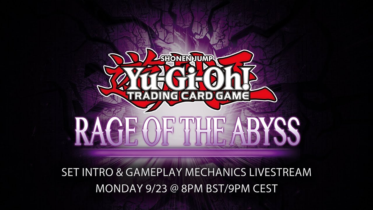 Yu-Gi-Oh! Card EU | Rage of the Abyss Set Intro and Gameplay Mechanics ...