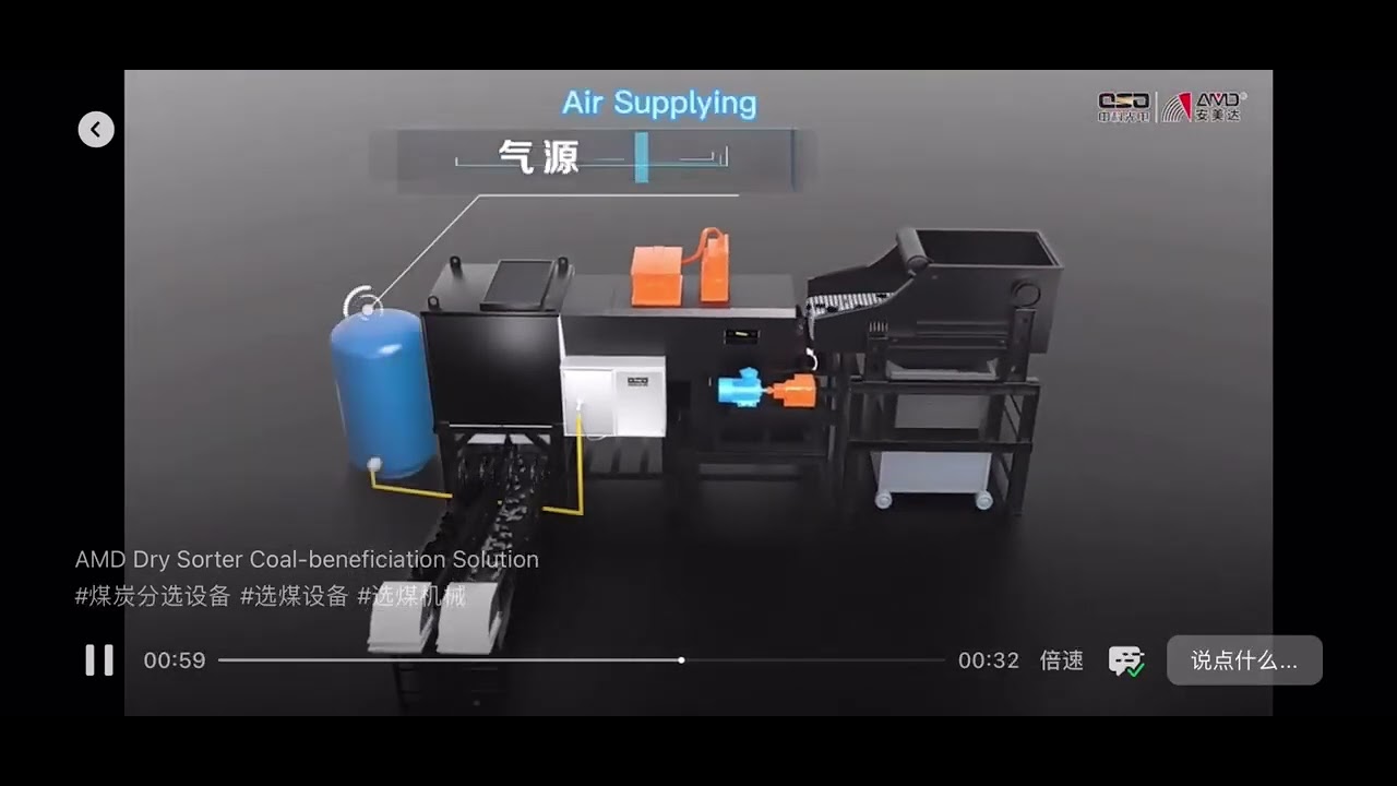 Intelligent Coal Sorter ICS machine # animation demonstration - YouTube