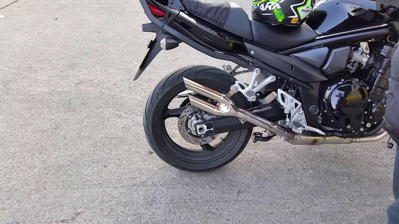Suzuki GSF 1250 Bandit Shotgun exhaust System in Stainless steel by Max ...