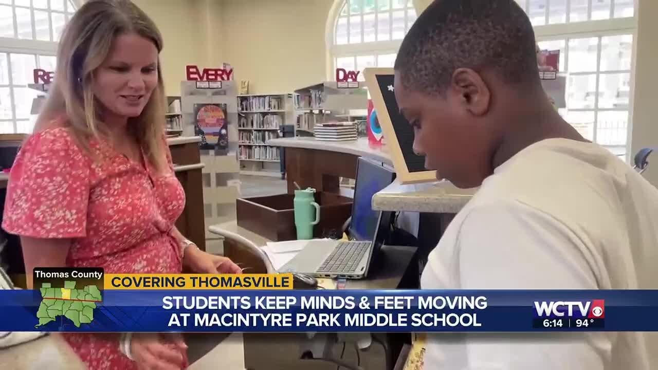 ‘It helps me read more’: Bikes added to Thomasville middle school library, stirring excitement ...