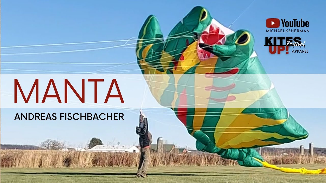 Ultralight Manta Kite - YouTube