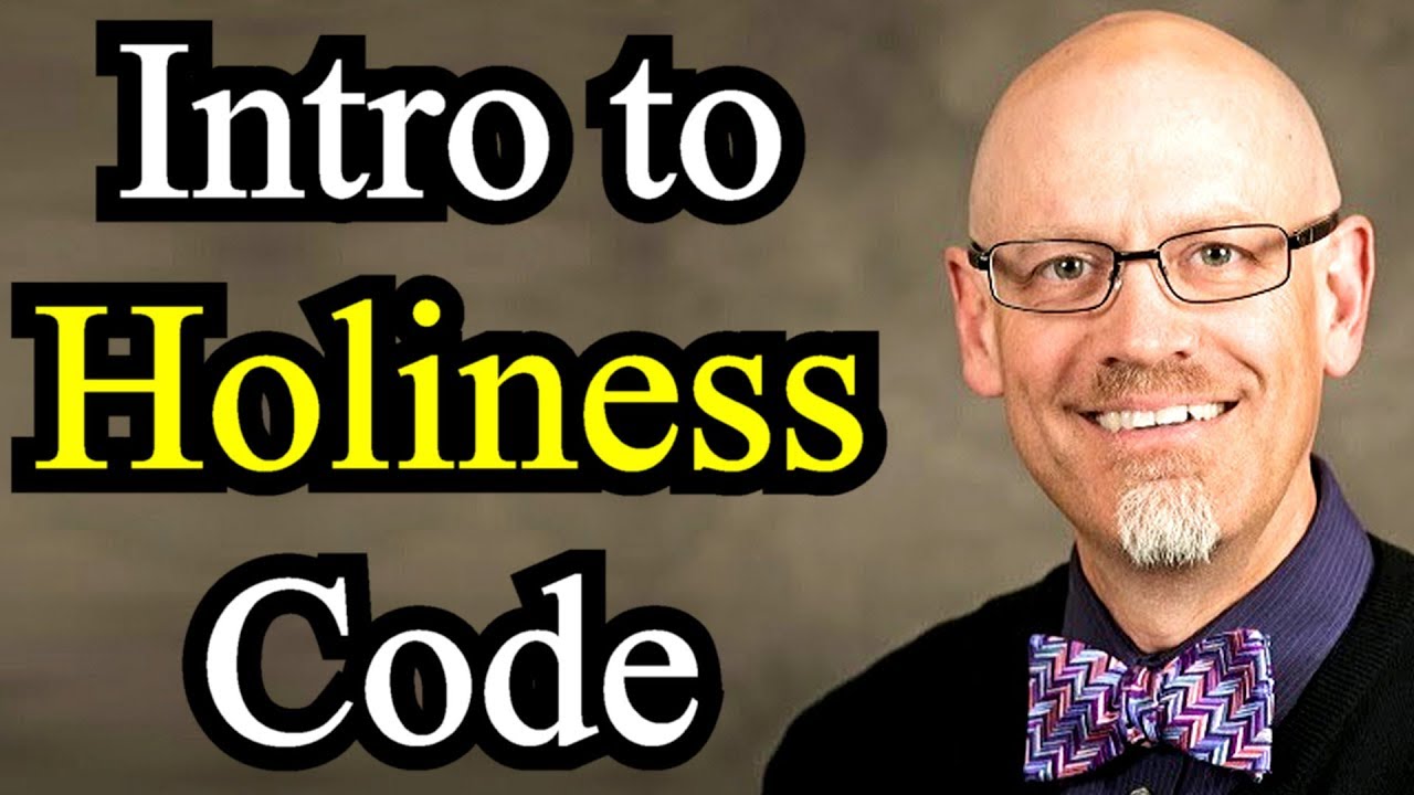 Intro to Holiness Code - Dr. James White Sermon / Holiness Code for ...