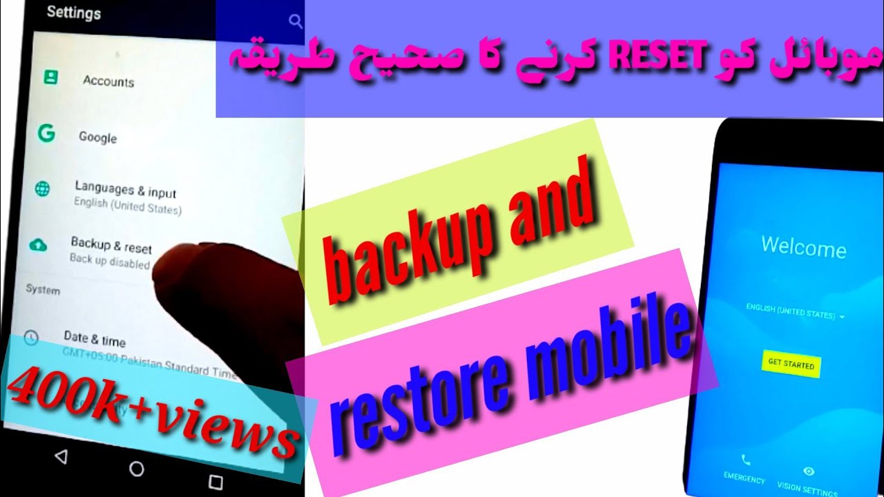 How to restore mobile phone and backup|| Mobile restore karne ka tarika ...