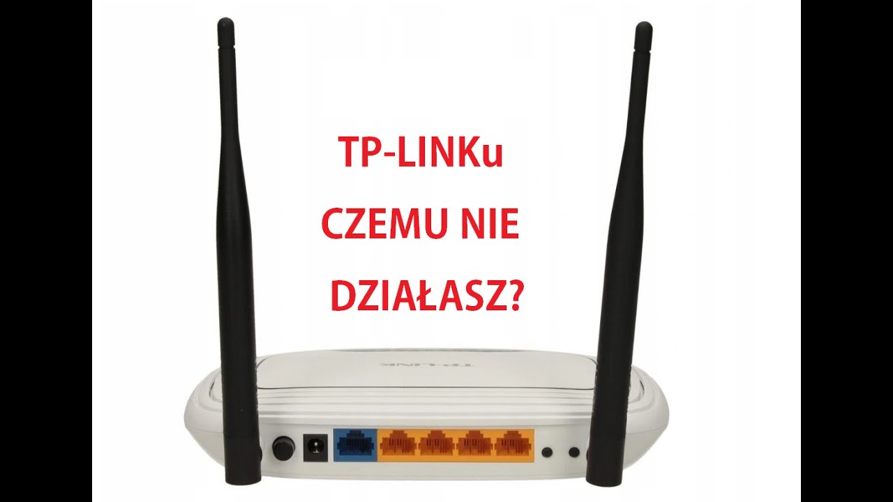 TP-LINK routery - co zrobić, jak nie można wejść do routera? - YouTube