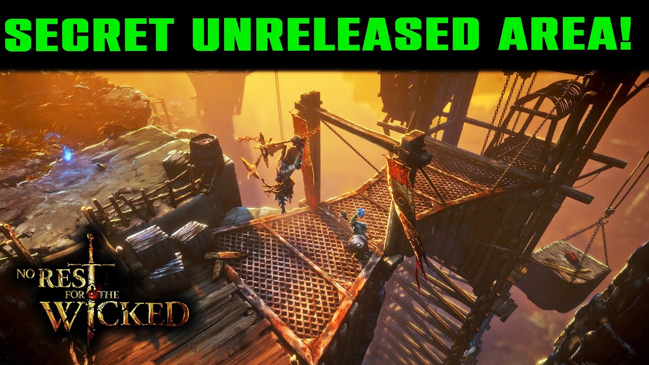 SECRET UNRELEASED LOCATION in No Rest For The Wicked | How to Find ...