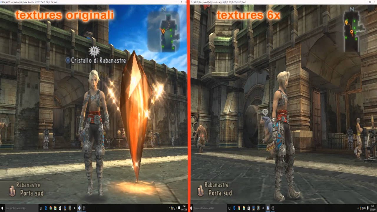 CONFRONTO TEXTURES FINAL FANTASY XII - PRIMA E DOPO - YouTube