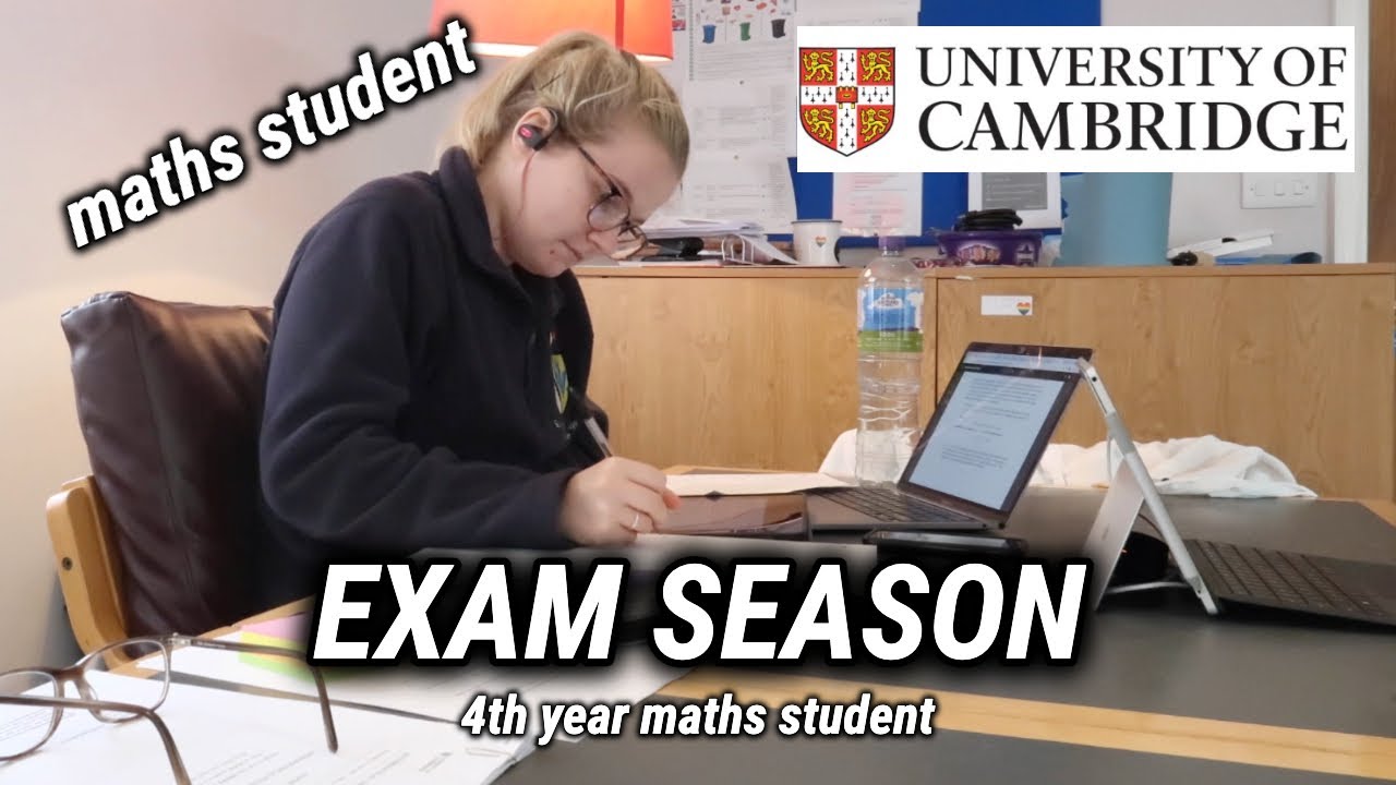 Cambridge Exam Season | Study With Me (4th year maths student) - YouTube