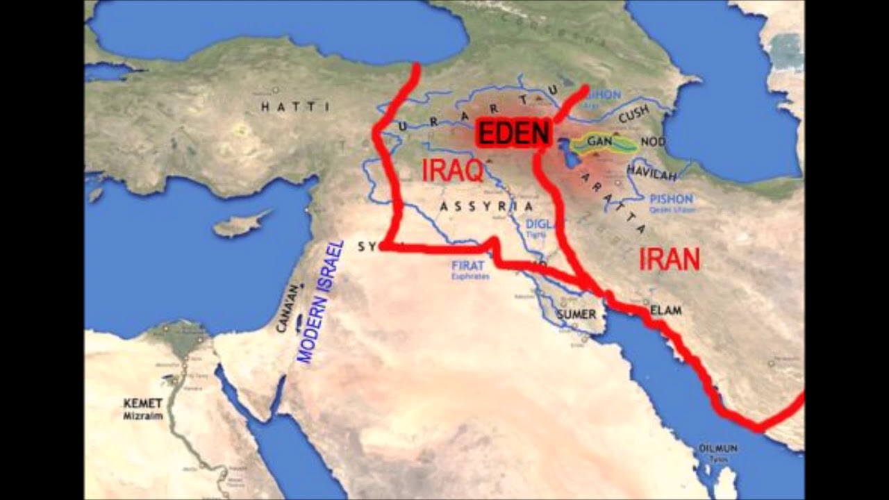 Garden Of Eden Location In Bible