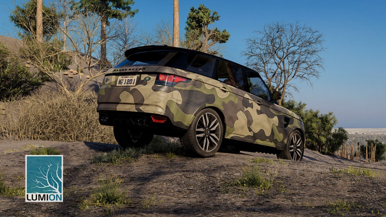 Lumion 10 Car Rigging - Range rover - YouTube