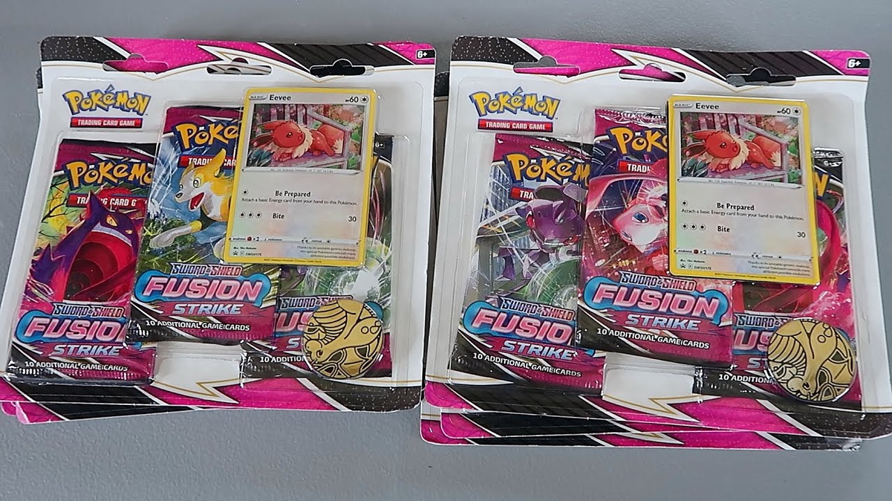 I Bought 6 Pokemon Fusion Strike Blister Packs - YouTube