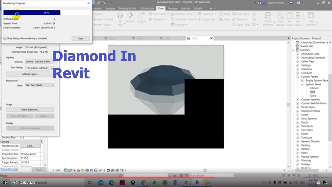 Diamond In Revit - YouTube