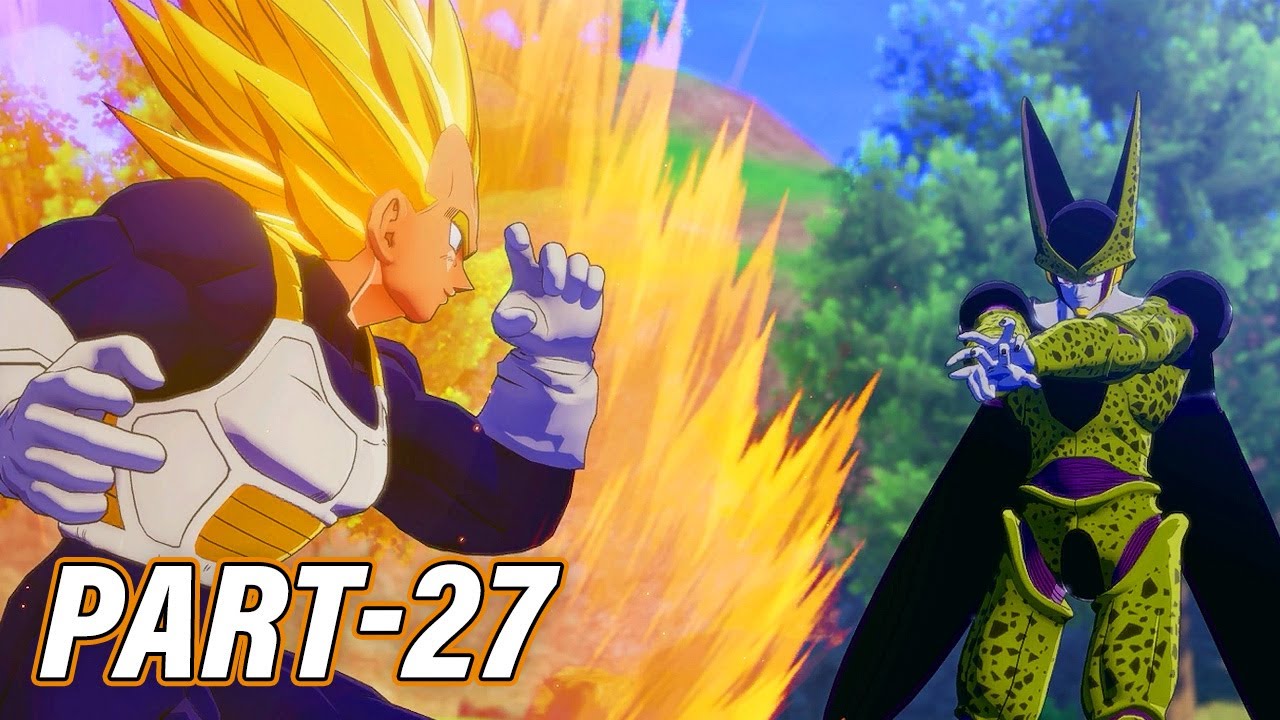 PERFECT CELL VS VEGETA | DRAGON BALL Z KAKAROT | Walkthrough Gameplay ...