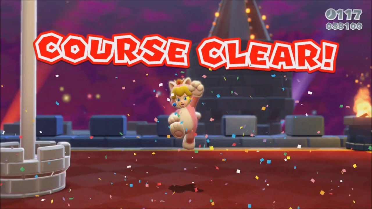 Super Mario 3D World - World 3-B A Banquet with Hisstocrat (Only 1 ⭐ ...