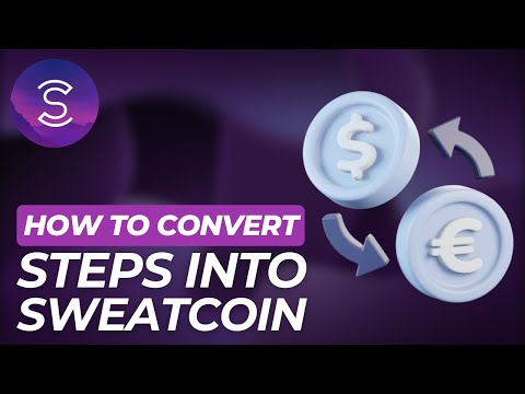 How To Convert Steps In Sweatcoin Quick & Easy | Sweat Wallet 2024