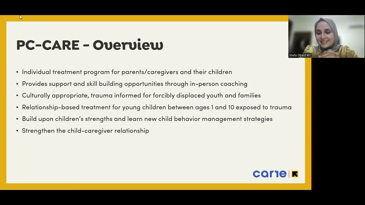 PC CARE Information Session 1 - YouTube