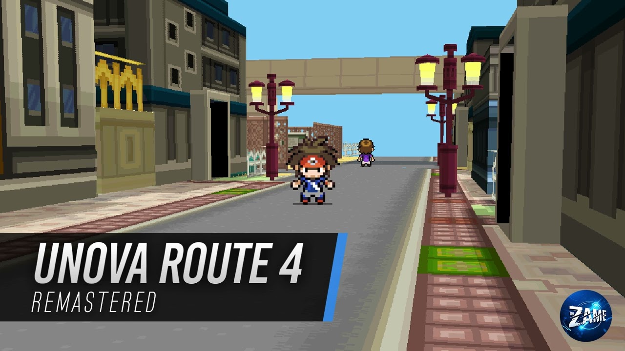 Unova Route 4: Remastered Pokémon Black & White - YouTube