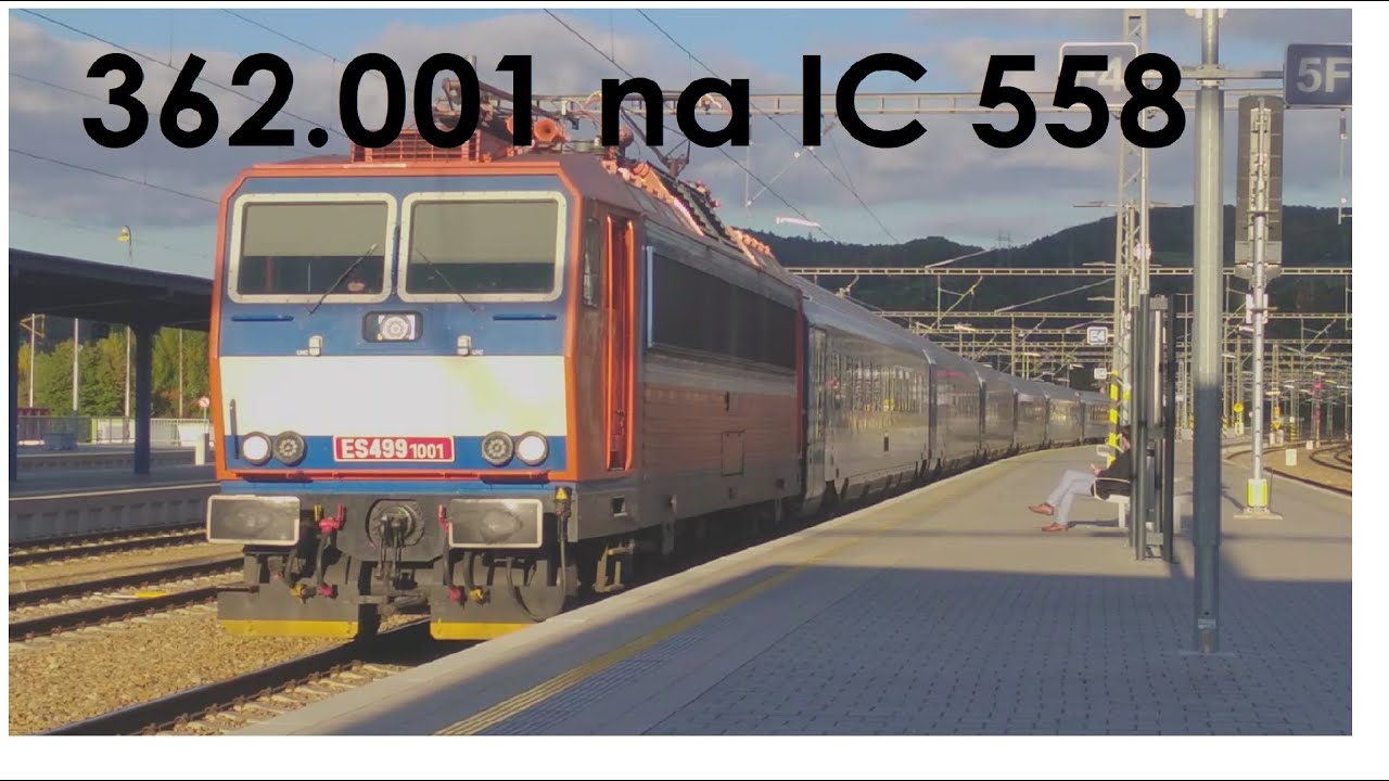 Retro Eso 362.001 na IC 558 a další vlaky w/ @jaks_vlaky_cz ... - YouTube