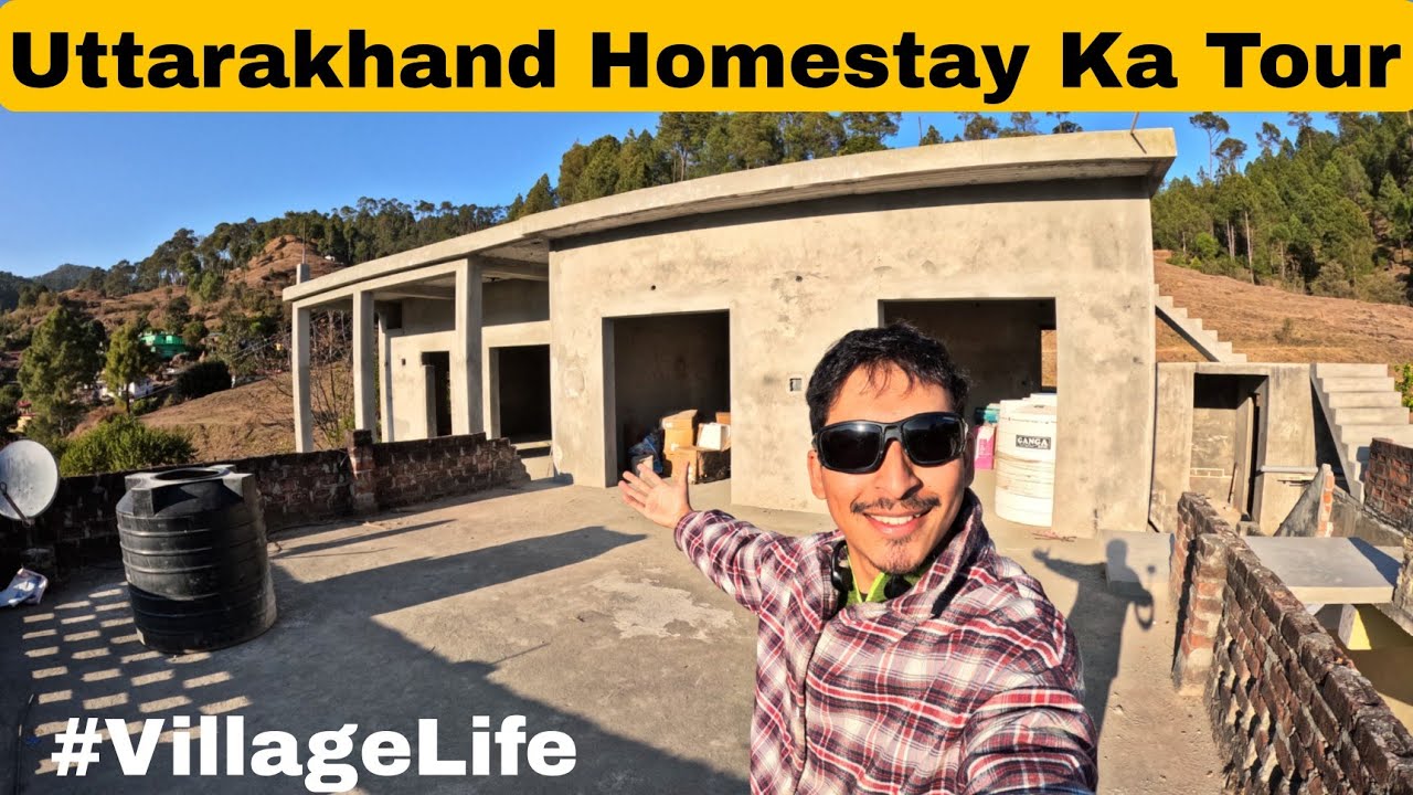 Uttarakhand Homestay ka Tour || Village Homestays in Uttarakhand # ...