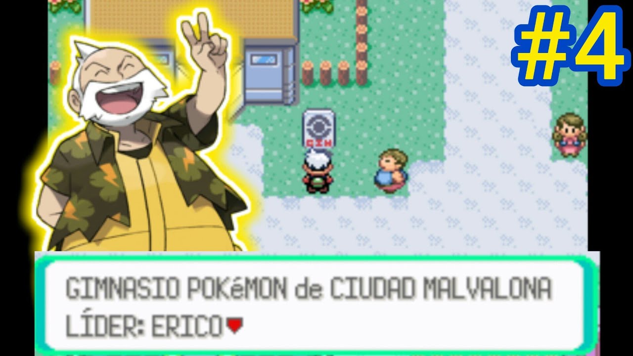 Pokemon Esmeralda ||Cap.4 Erico, Un Líder Electrizante || - YouTube