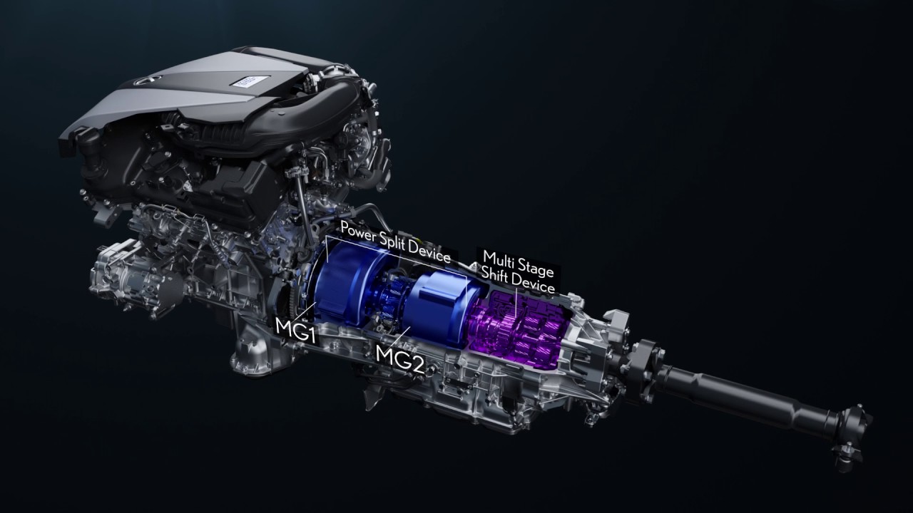 Lexus LC500h Multi Stage Hybrid System Technical Film English 2 - YouTube