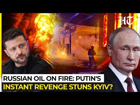 Zelensky's Strikes On Russian Oil Infra Backfire, Putin's Instant Revenge Rips Through Ukraine