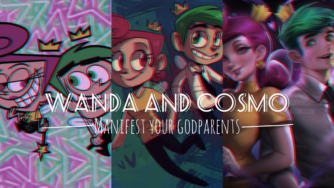 Manifest your own personal fairy godparents🪄 Wanda and cosmos as ...