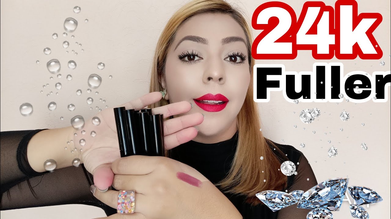 Labiales 24k de Fuller, barra indeleble - YouTube