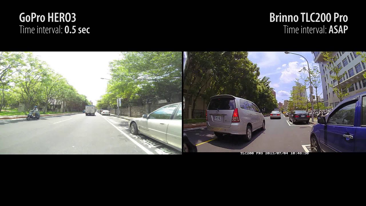 Time Lapse Camera-Comparison- Biking (GoPro or Brinno ) - YouTube