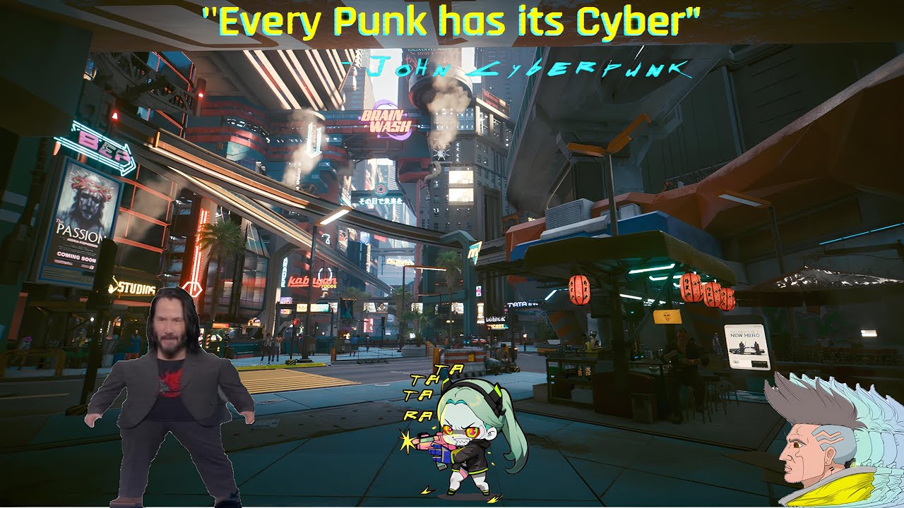 Cyberpunk Playthrough & Memes V3 - YouTube