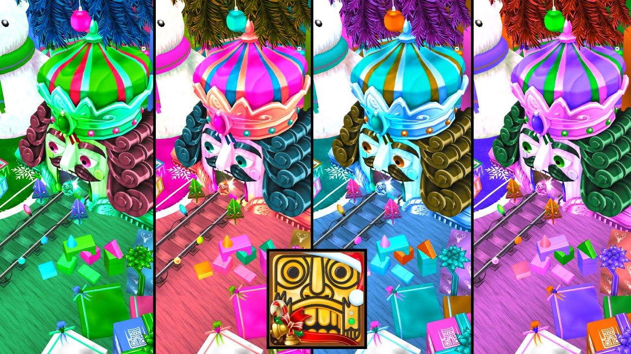 TEMPLE RUN 2 COLORS REACTION | Winter Toyland 2021 Gameplay | Temple ...