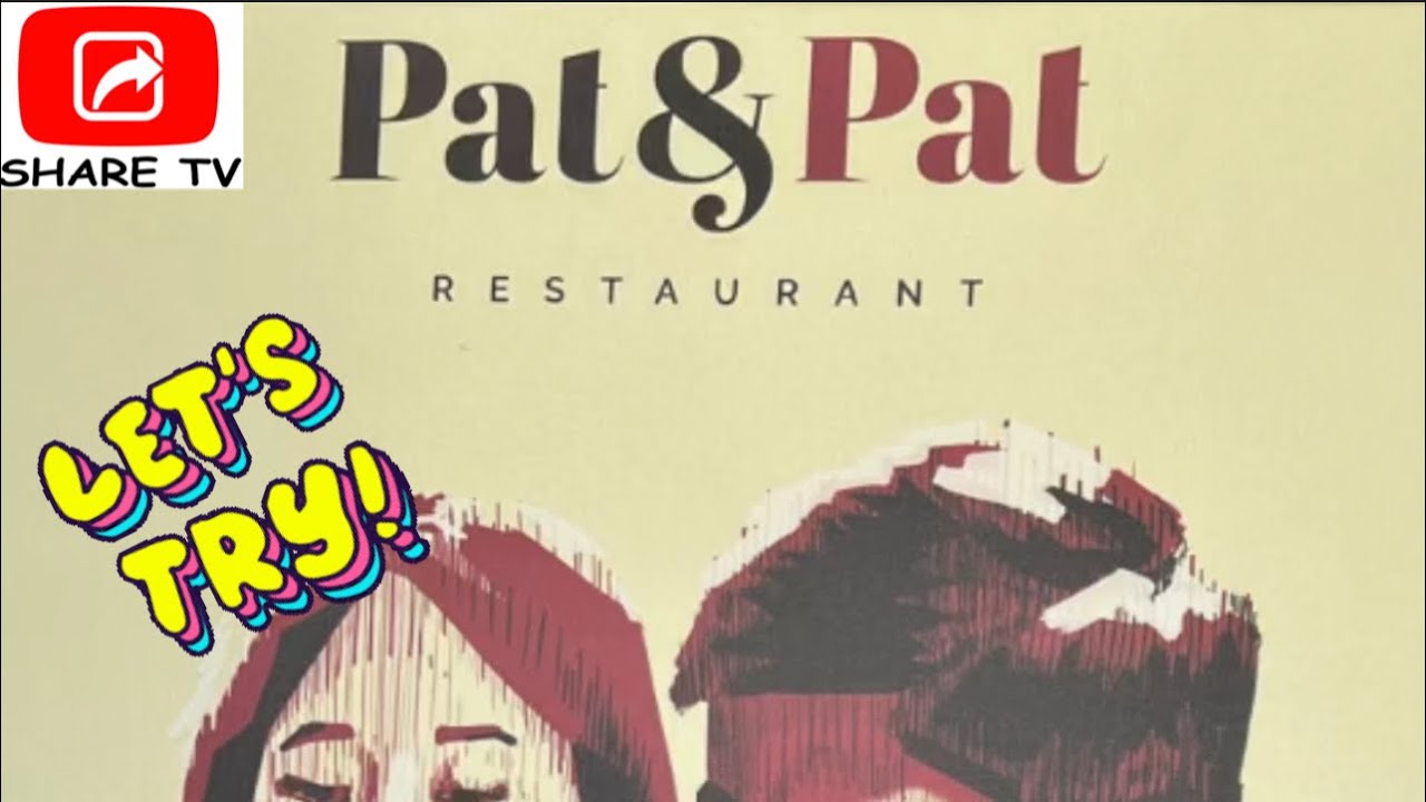 Pat & Pat Restaurant @sharetvph - YouTube