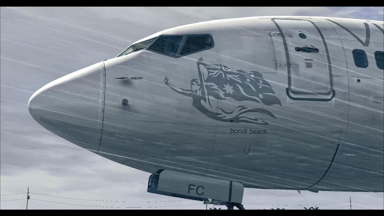 Bad Weather Landing - YouTube