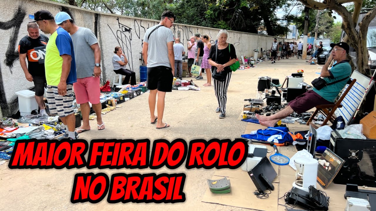 ESSA FEIRA DO ROLO JÁ É A MAIOR DO BRASIL SÃO BERNARDO DO CAMPO / SÃO ...