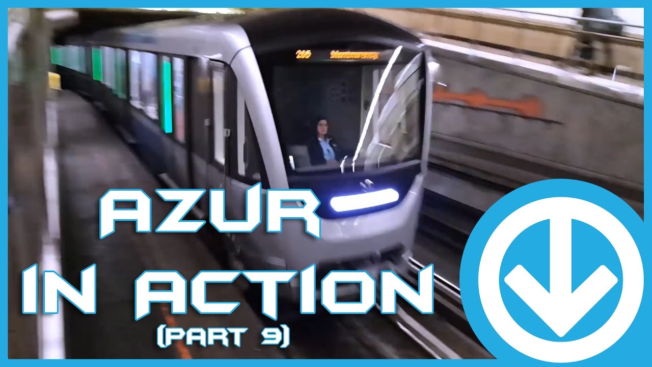 New Montreal's Metro Azur in action at various station (Part 9) - YouTube