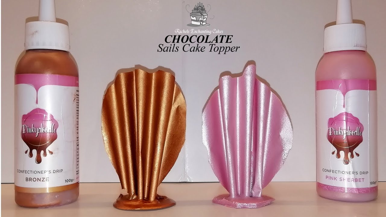 Chocolate Sails Cake Decorating Technique - YouTube