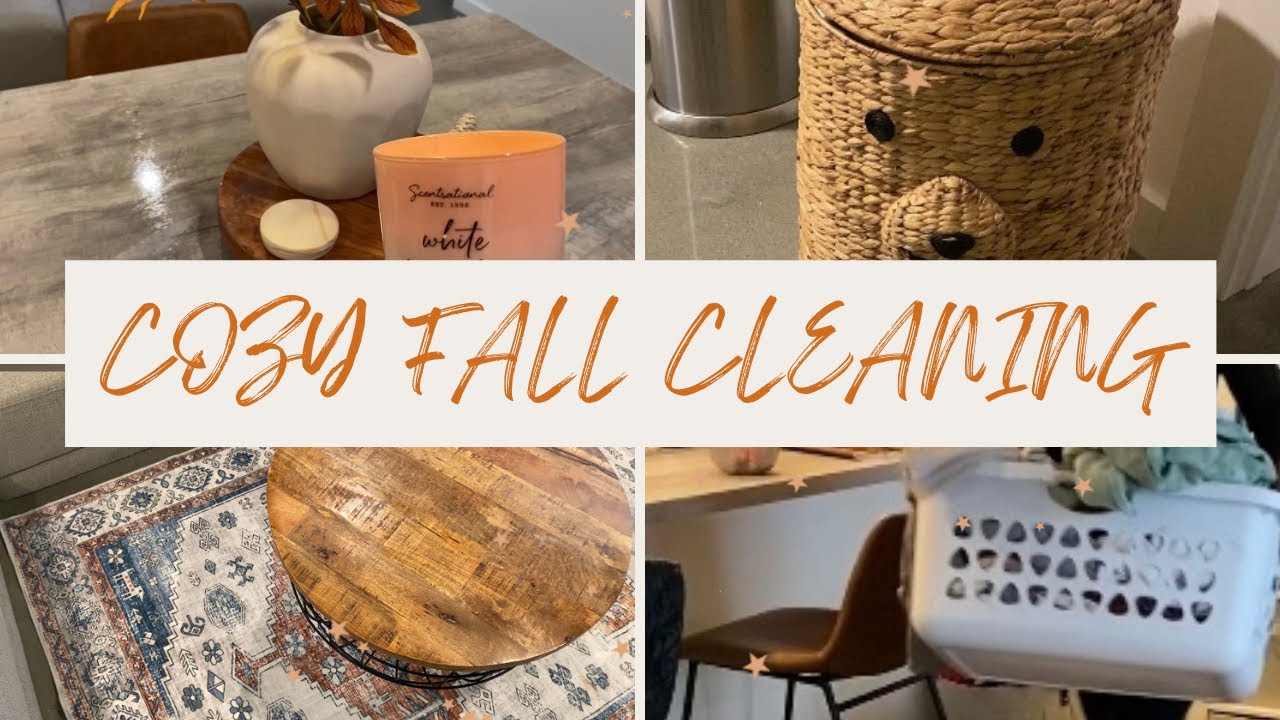 Cozy Fall Clean | Clean With Me | Hannah Elizabeth - YouTube